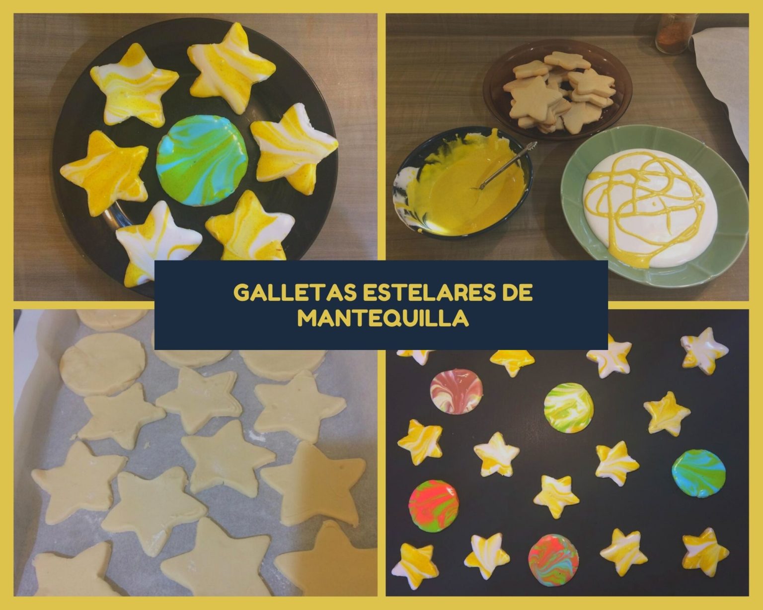 Receta: Cómo Hacer Galletas Estelares de Mantequilla ★